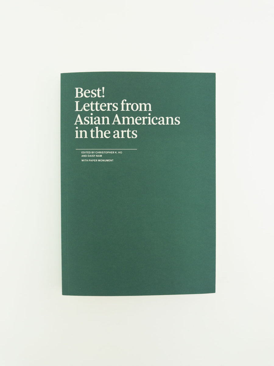 Inga – Best! Letters from Asian Americans in the arts